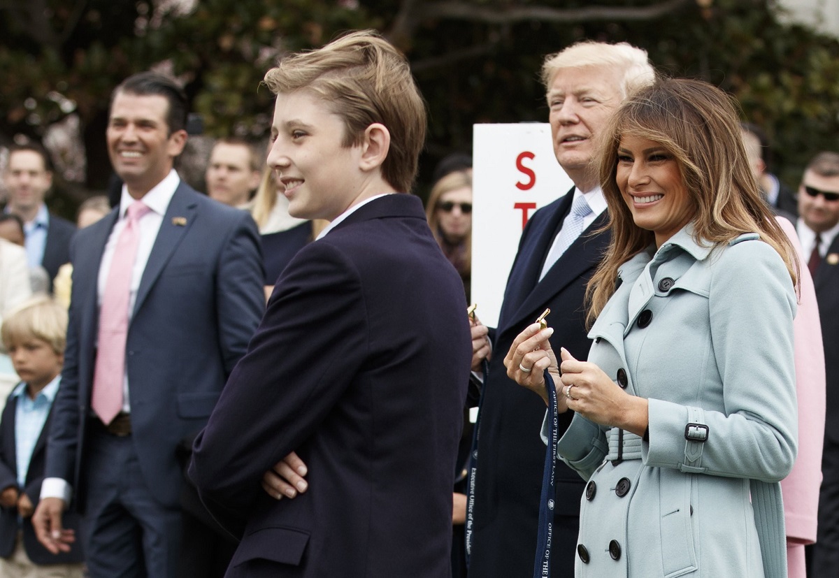 Donald Trump : quand son plus jeune fils Barron pose un geste qui a ...
